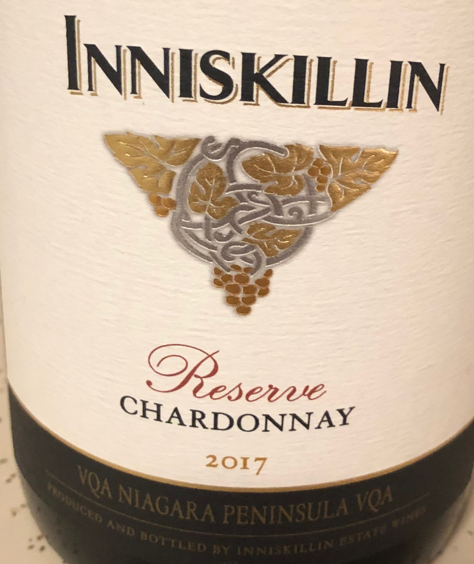 2017 Inniskillin Reserve Chard | Canadian Wine Guy